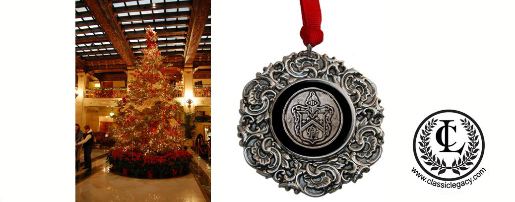 How the Davenport Hotel in Spokane uses Custom Christmas Ornaments and ...