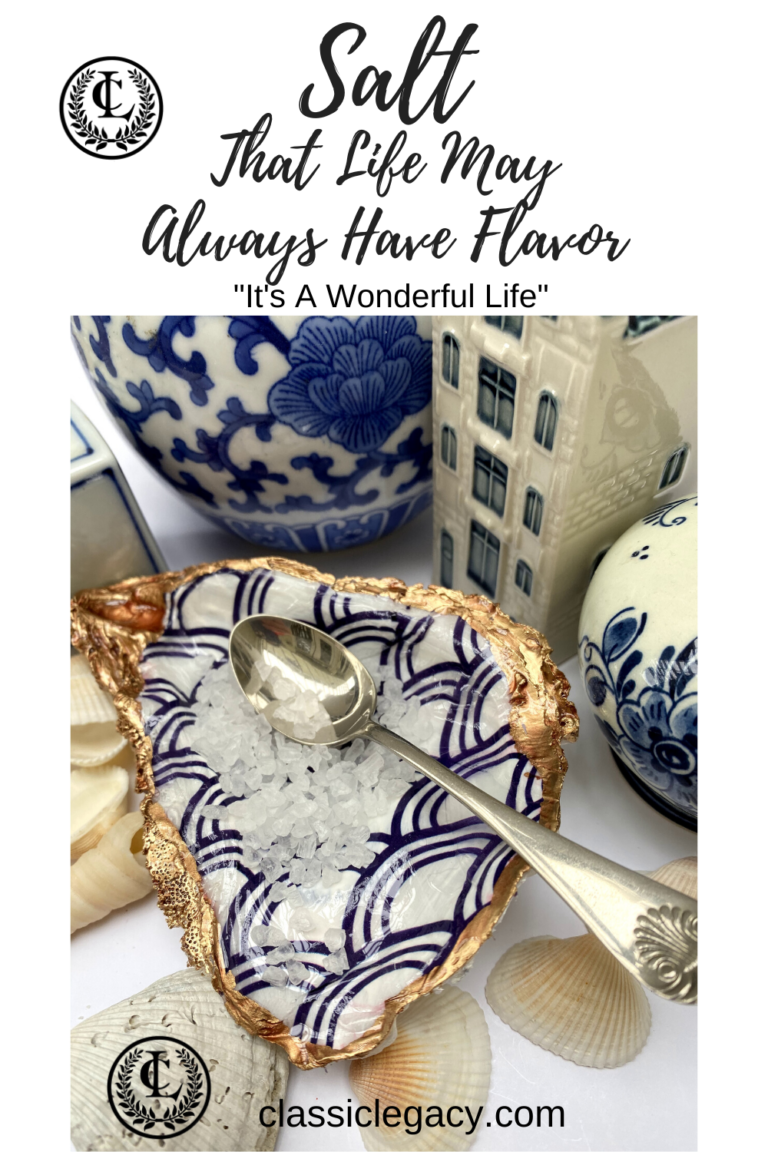 Oyster Shell Salt Dish, New Home Gift - Classic Legacy Custom Gifts